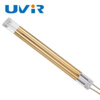 China 3750W Medium Wave Infrared Lamp with Gold Reflector Quartz Tube for sale