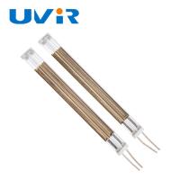 China 1700W Gold Coated Medium Wave Infrared Quartz Lamp for sale