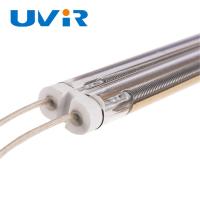 China Gold Plated Medium Wave Infrared Lamp 4100W 400V Paint Drying for sale