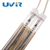 China Gold Plated Medium Wave Infrared Lamp 4100W 400V Paint Drying for sale