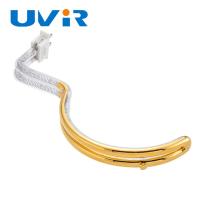 China 3D Contoured Quartz Tube Infrared Heating Element 240V 600W for sale