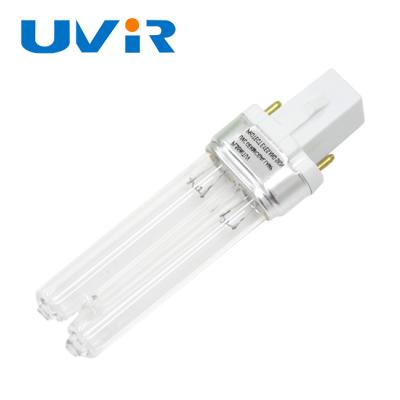 China 5W UV Germicidal Lamp Quartz Glass G23G27 85mm for sale