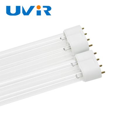 China 35W UVC Germicidal Lamp Quartz Tube 2G11 Base for sale