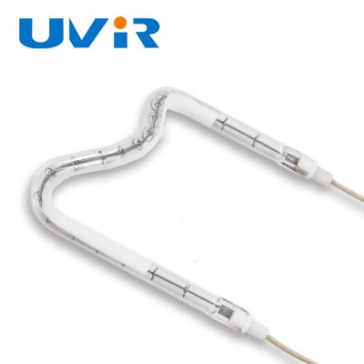 China 230V 1500W 3D Halogen Heating Tube Short Wave Infrared Lamp for sale