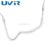 China 230V 1500W 3D Halogen Heating Tube Short Wave Infrared Lamp for sale