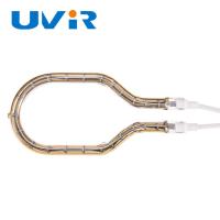 China 230V 2200W Gold Reflector Ring Infrared Heating Element for sale