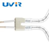 China 230V 1850W Clear Quartz Tube Ring Infrared Lamp for sale