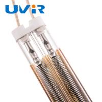 China 415V 2500W Medium Wave IR Lamp Gold Coated Quartz Heater Tube for sale