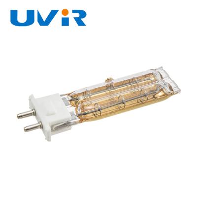 China TC04 Gold Coating Twin Tube Infrared Lamp 450W 230V for sale