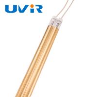 China Gold Coating 2500W 415V Medium Wave IR Lamp for Printing for sale