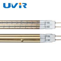 China Gold Coating Medium Wave IR Lamp 1060mm 6200W 400V for sale