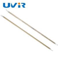 China IRP011 Short Wave Quartz Heat Lamp 400V 5400W Gold Reflector for sale