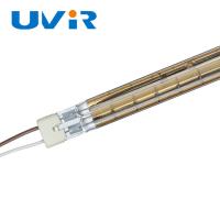 China IRP011 Short Wave Quartz Heat Lamp 400V 5400W Gold Reflector for sale