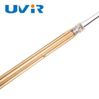 China IRP011 Short Wave Quartz Heat Lamp 400V 5400W Gold Reflector for sale