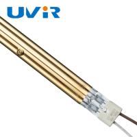 China 5400W 11x23mm Gold Coated IR Heater Lamp for Printing Machines for sale