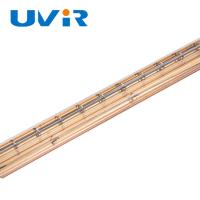 China 5400W 11x23mm Gold Coated IR Heater Lamp for Printing Machines for sale