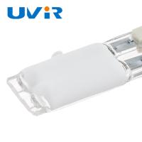 China White Coated Twin Tube Infrared Heating Lamp 450W 115V 11x23mm for sale