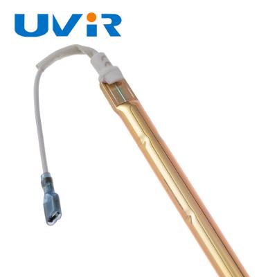 China 2500W Gold Reflector Quartz Infrared Lamp 230V for Sauna Heating for sale
