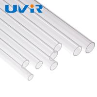 China Clear Quartz Tube for Infrared Heat Lamp Single Tube for sale
