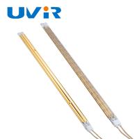 China TC05 Quartz Halogen Infrared Heat Lamp 3825W 400V Gold for sale