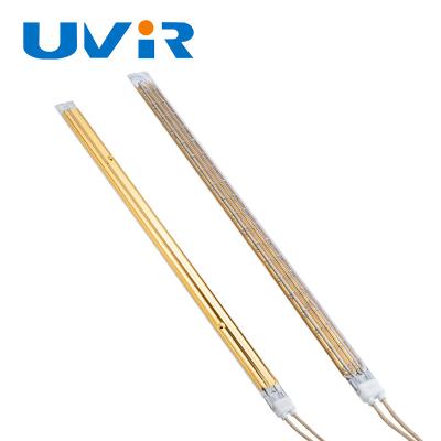 China TC05 Quartz Halogen Infrared Heat Lamp 3825W 400V Gold for sale