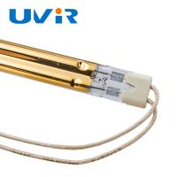 China Gold Halogen Infrared Heater Tube 6000W 400V for Industrial Curing for sale