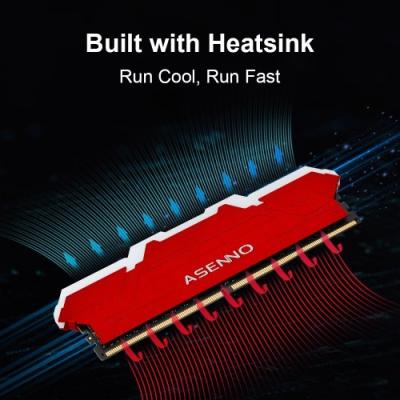 China ASENNO RH52 DDR5 Memory Heat Sink with RGB Series for sale