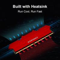 China ASENNO H50/H40 DDR4 / DDR5 UDIMM Memory with Heatsink for sale