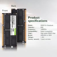 China ASENNO DDR3 SODIMM Laptop Memory for sale