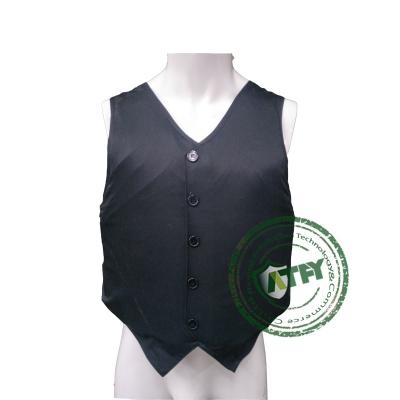 China Aramid / PE Comfortable Flexible Concealed Personal Protection Inner Wear Bulletproof Vest NIJ IIIA for sale