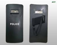 China Protective Gear Simplified Police Equipment PE Bulletproof Anti-Riot Shield for sale