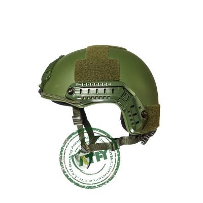 China Lightweight FAST Kevlar High Cut Military Ballistic Helmet NIJ IIIA for sale