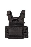 China NIJ IIIA Black Tactical Military Ballistic Vest Level 4 Plate Carrier for sale