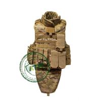 China Flexible UHWMPE Bulletproof Concealed Military Ballistic Vest Full Body for sale