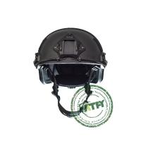 China UHWMPE Real Bulletproof Helmet Mid Cut Ballistic Helmet 1.65kg for sale