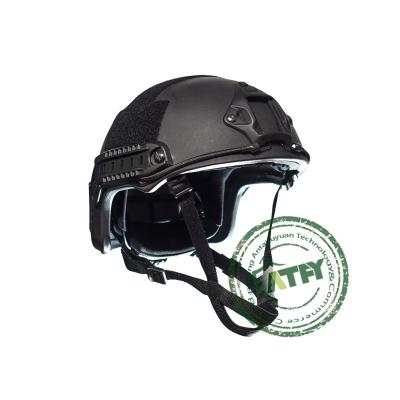 China UHWMPE Real Bulletproof Helmet Mid Cut Ballistic Helmet 1.65kg for sale