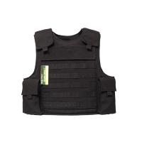 China NIJ IIIA Bulletproof Point Blank Ballistic Vest Black Tactical Jacket for sale