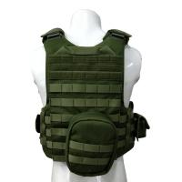 China Aramid / PE NIJ IIIA One Click Quick Release Detachable Tactical Bulletproof Vest  For Easy Removal In Emergencies for sale
