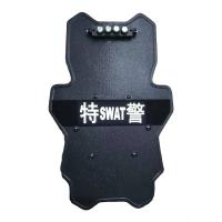 China Portable Protective Black Tactical Ballistic Shield Level 4 Light PE for sale