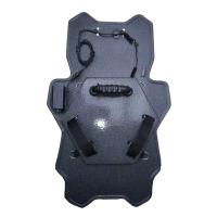 China Portable Protective Black Tactical Ballistic Shield Level 4 Light PE for sale