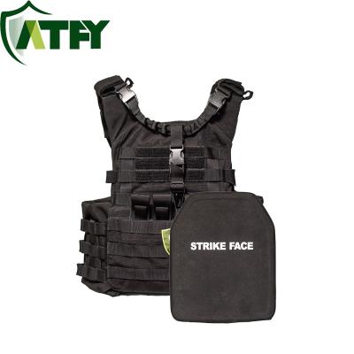 China NIJ Level 4 Hard Aluminum Lightweight Ballistic Plate Against M2AP AK 47 M80 for sale