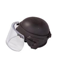 China Iiia Bulletproof Ballistic Visor Shield Helmet Bullet Proof Visor Guard Mask for sale