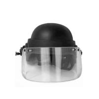 China Iiia Bulletproof Ballistic Visor Shield Helmet Bullet Proof Visor Guard Mask for sale