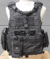 China 1000D Nylon Lightweight Expandable Molle System Bulletproof Plates Carrier Tactical Vest System for sale
