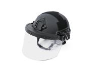 China Clear Field of Vision Bulletproof Visor for Unobstructed Observation and Face Protection for sale