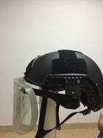 China Bulletproof Visor for Military Ballistic Helmet with Good Bulletproof Effect and High Mask Clearly for sale