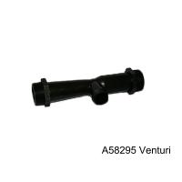 China PVDF Black Venturi With Different Water Flow Rate For Water Treatment System for sale