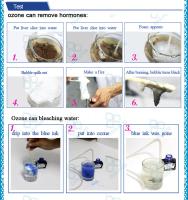 China Water Cooling Ozone Generator Fitting Enamel Tube 20% - 100% Adjustable Range for sale