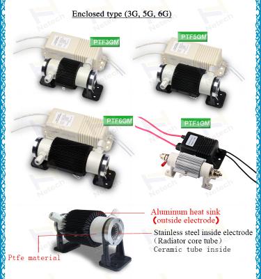 China Air Cooling Ozone Generator Parts Concentration Domestic 3g for sale