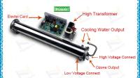 China Corona Discharge Enamel Ozone Generator Parts Ozone Tube External Water Cooling for sale
